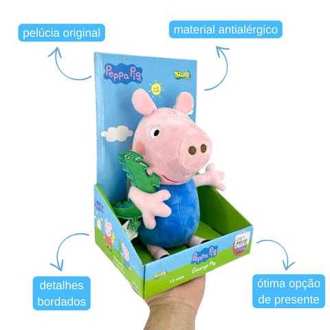 Peppa Pig George - 30CM – Bicho.com